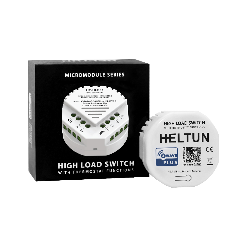 High Load Switch – Z-Wave Alliance Product Catalog