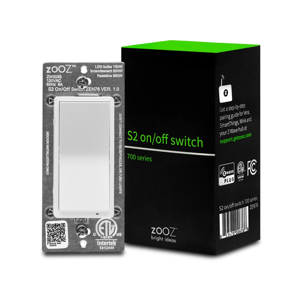 S2 ON/OFF SWITCH 700 – Z-Wave Alliance Product Catalog